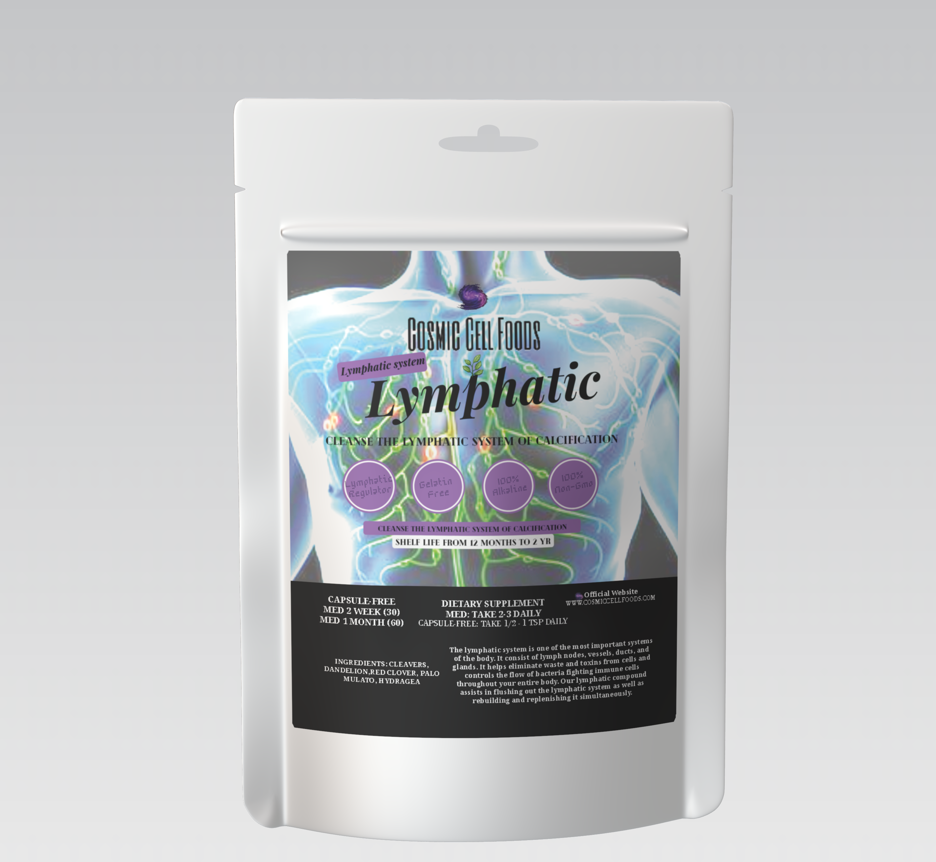 Lymphatic Herbal Tablets - One of The Body's Most Important Systems ...